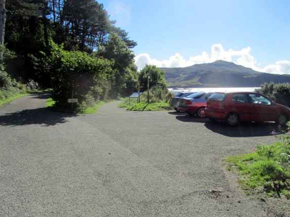 Scorrybreac Walk in Portree on the Isle of Skye in Scotland