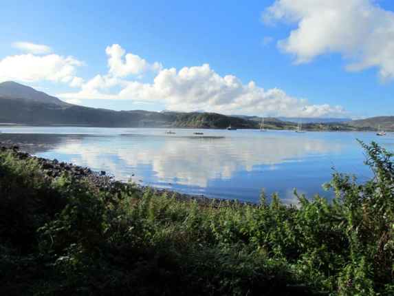 Scorrybreac Walk in Portree on the Isle of Skye in Scotland