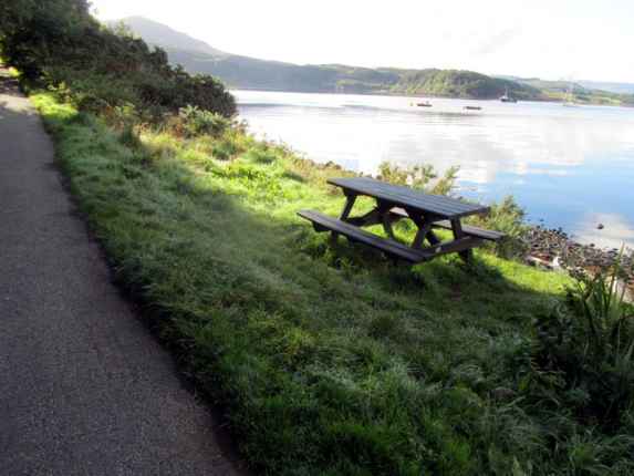Scorrybreac Walk in Portree on the Isle of Skye in Scotland