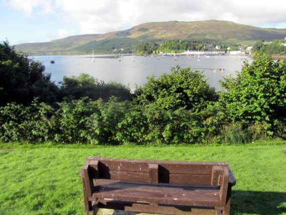 Scorrybreac Walk in Portree on the Isle of Skye in Scotland