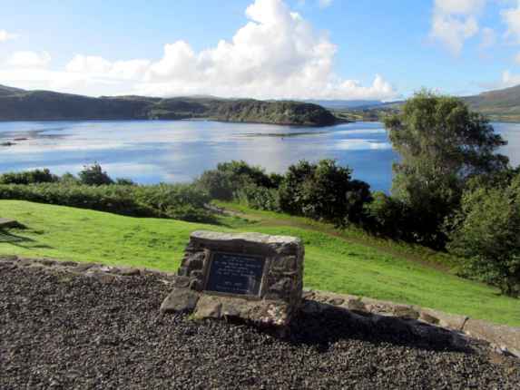 Scorrybreac Walk in Portree on the Isle of Skye in Scotland
