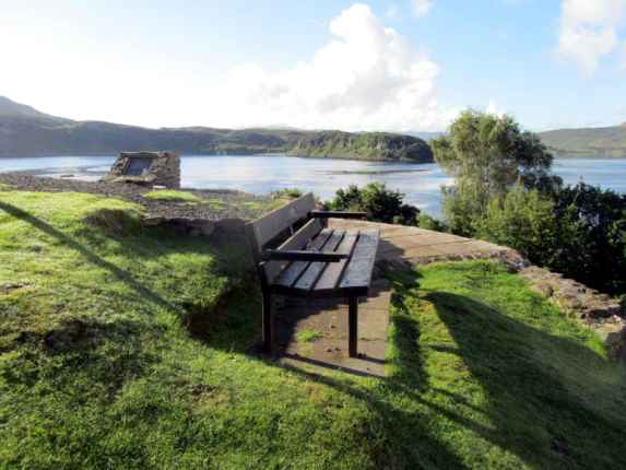 Scorrybreac Walk in Portree on the Isle of Skye in Scotland