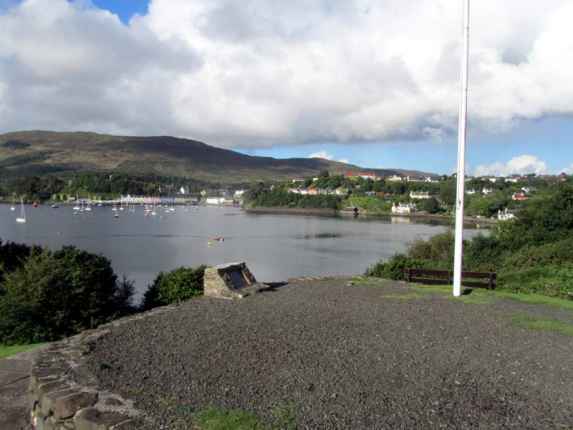 Scorrybreac Walk in Portree on the Isle of Skye in Scotland
