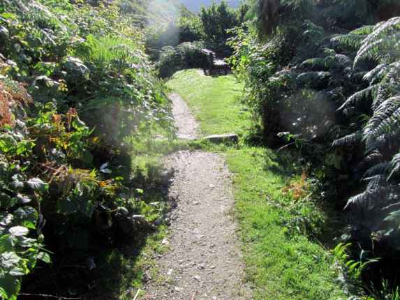 Scorrybreac Walk in Portree on the Isle of Skye in Scotland