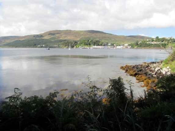 Scorrybreac Walk in Portree on the Isle of Skye in Scotland