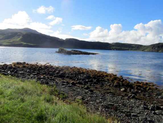 Scorrybreac Walk in Portree on the Isle of Skye in Scotland