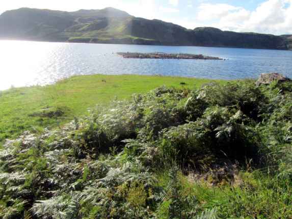 Scorrybreac Walk in Portree on the Isle of Skye in Scotland