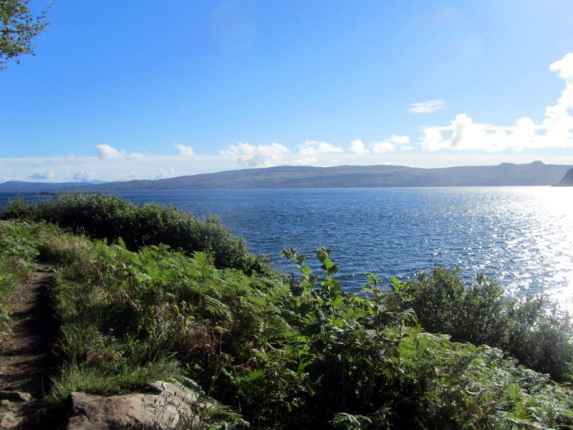 Scorrybreac Walk in Portree on the Isle of Skye in Scotland