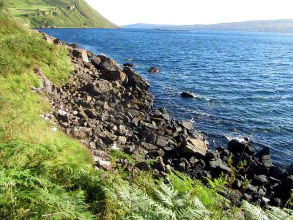 Scorrybreac Walk in Portree on the Isle of Skye in Scotland