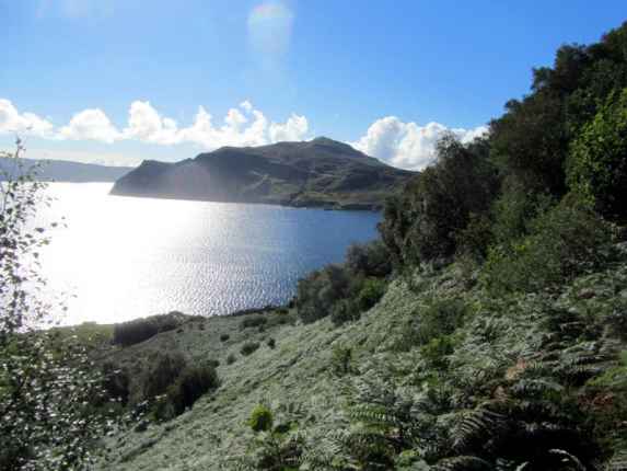 Scorrybreac Walk in Portree on the Isle of Skye in Scotland