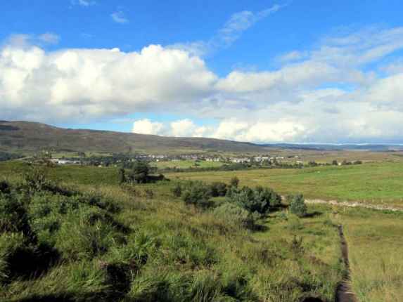 Scorrybreac Walk in Portree on the Isle of Skye in Scotland
