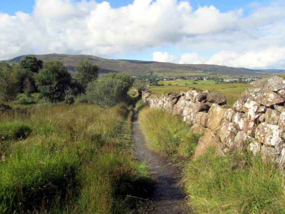 Scorrybreac Walk in Portree on the Isle of Skye in Scotland