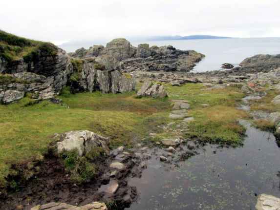 The Point of Sleat Walk on the Isle of Skye in Scotland.