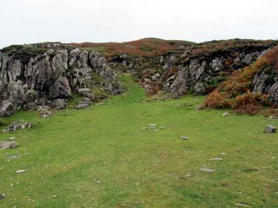 The Point of Sleat Walk on the Isle of Skye in Scotland.